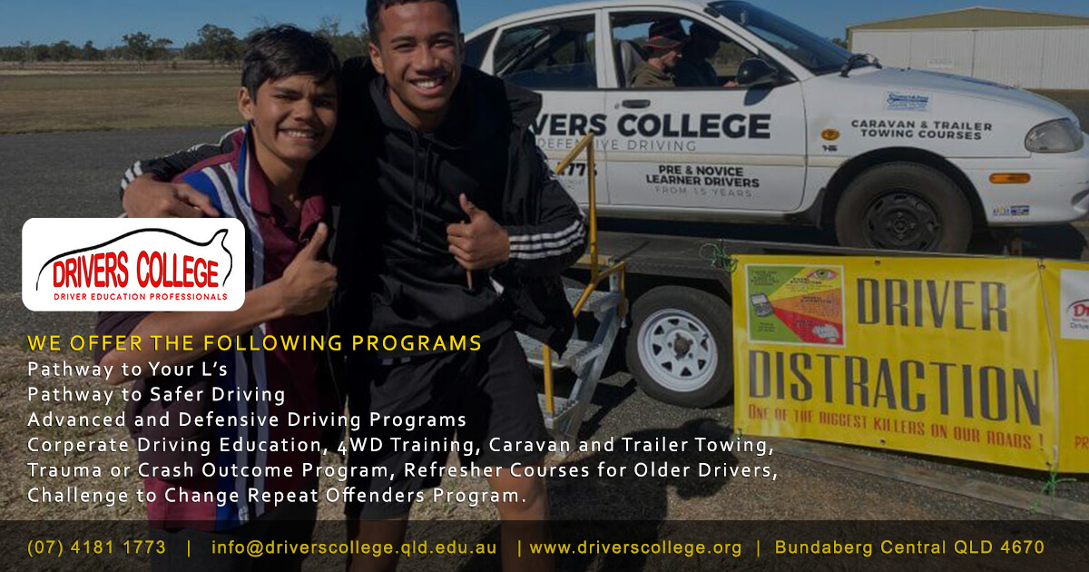 Driver Education Programs | Drivers Collage Bundaberg